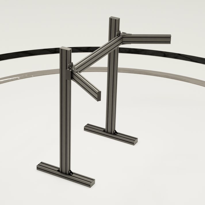 Standalone Triple screen stand for sim rig – RaceSims
